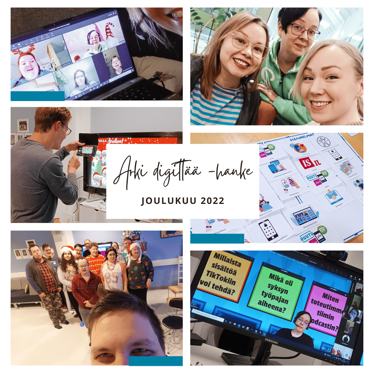 Arki digittää kuukausikuulumiset - joulukuu 2022 - Honkalampi-säätiö